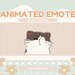 Face Palm Emote – Animated Black and White Cat Facepalming | Twitch ...