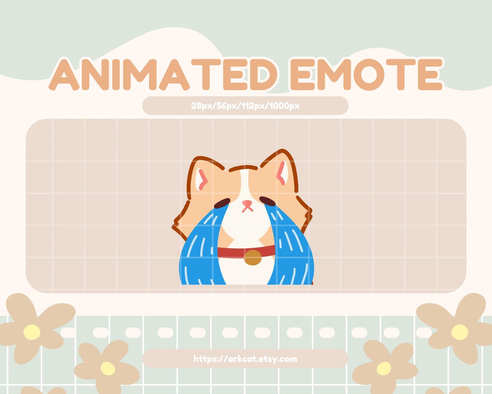 Crying Corgi Animated Emote: Kawaii Dog for Twitch, Discord, Youtube - Etsy