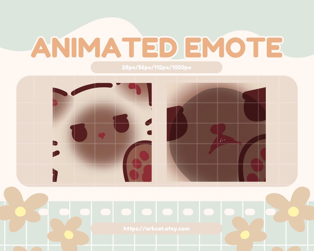 Animated Intimidating Cat Emote – Fierce Siamese Cat Staring Menacingly ...