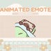 Sleeping Emote – Siamese Cat Tucking in Blanket Animation for Twitch ...