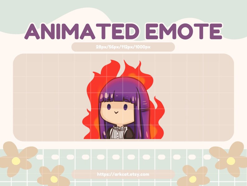 ANIMATED TWITCH ANGRY Calm Emote | Frieren: Beyond Journey's End _ Fern ...