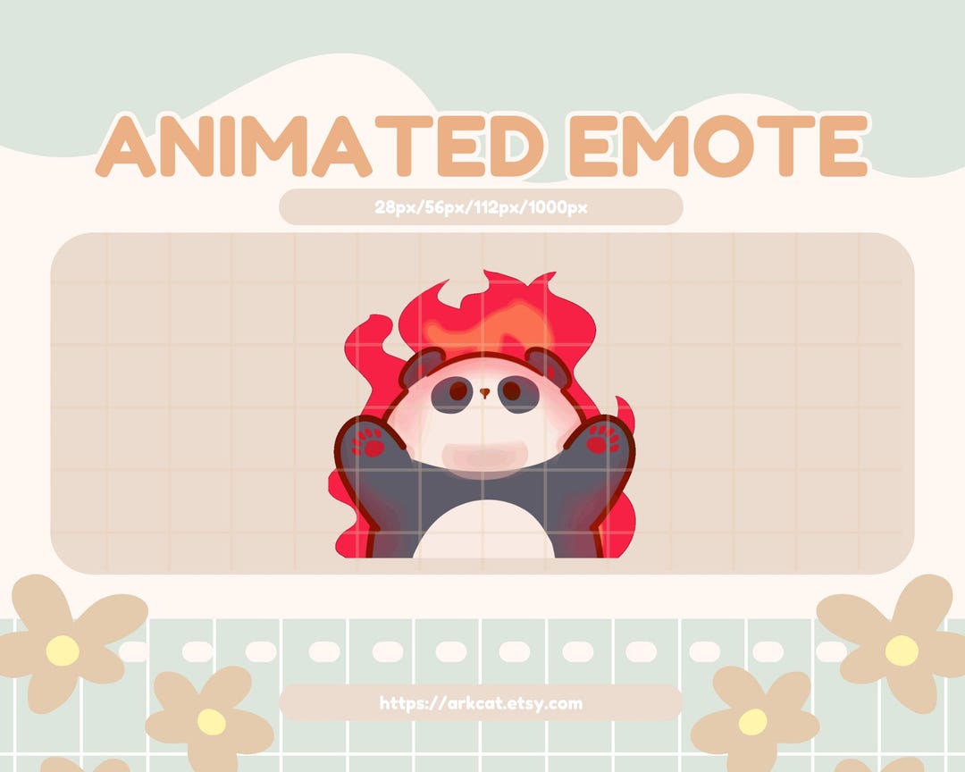 Animated Hellmo Meme Panda Emote: Panda Twitch/discord Stream (GIF ...