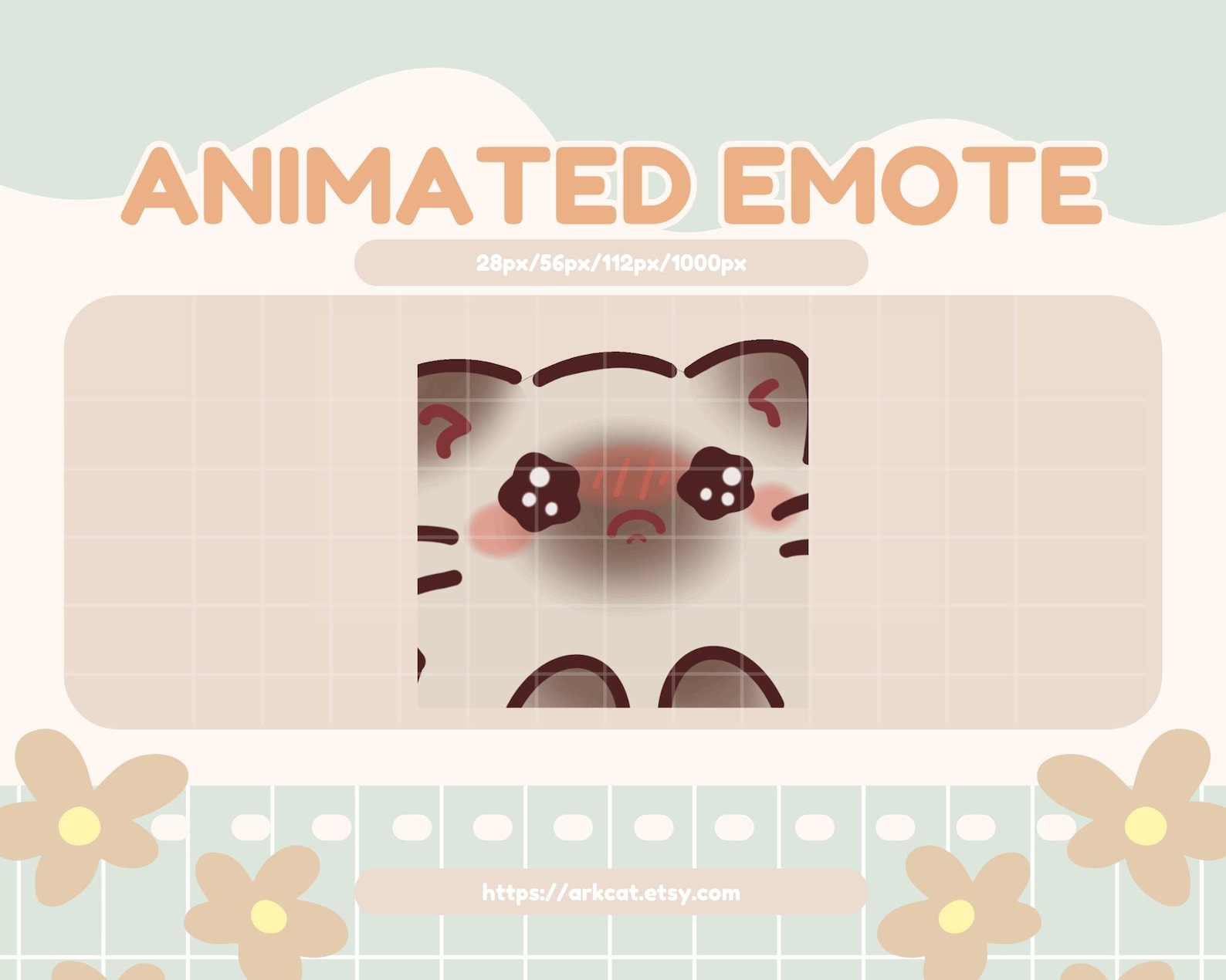 Teary Siamese Cat Animated Emote: Twitch, Discord, Youtube (GIF Digital ...