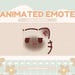 Animated Siamese Cat Sus Emote: Twitch, Discord, Youtube (digital ...