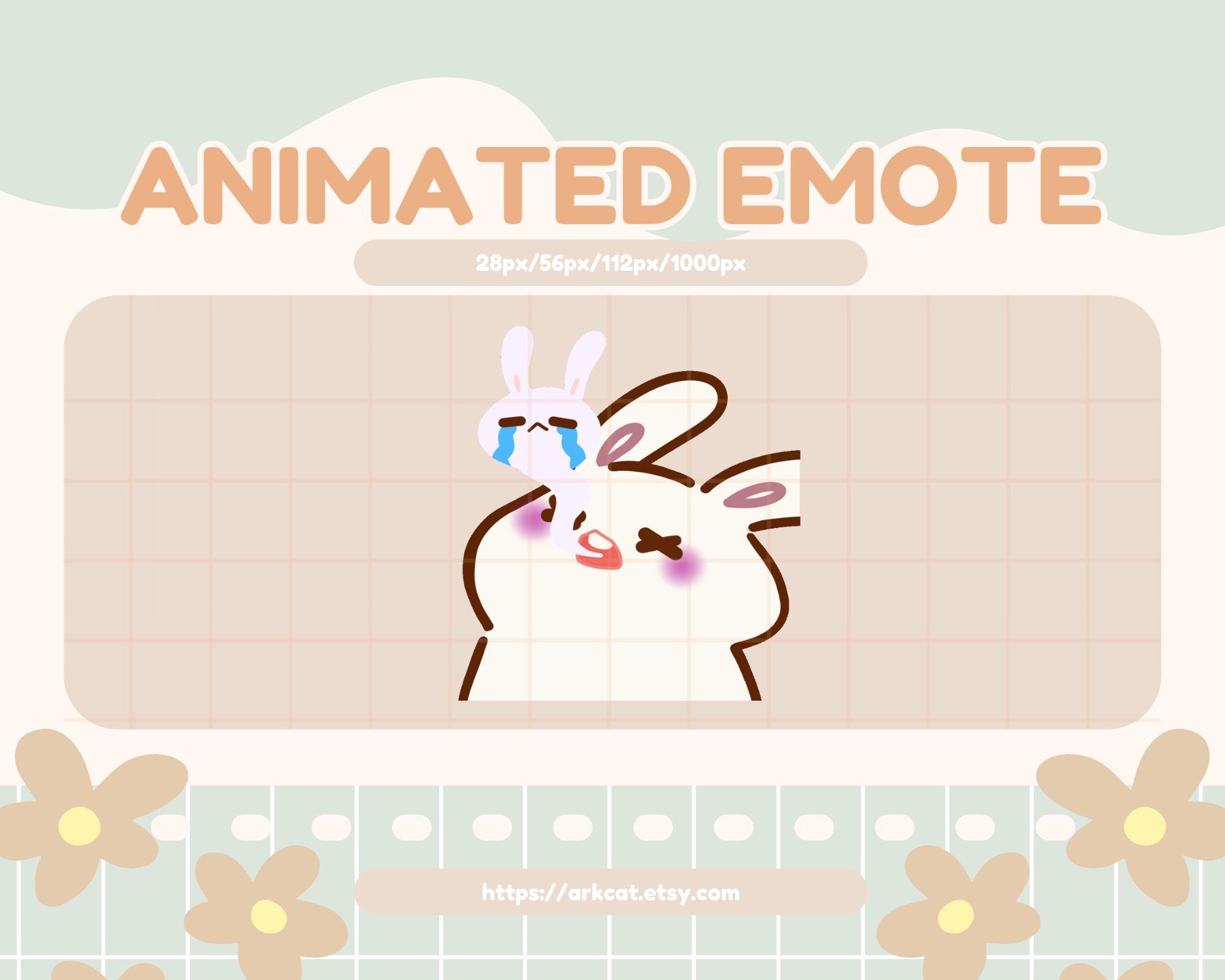 Soul Leaving Body – White Bunny Emote for Hilarious Reactions on Twitch ...