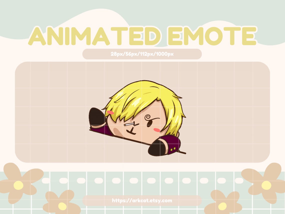 ANIMATED BONGO PIRATE Cook/chef Emote emote for Twitch / Discord ...