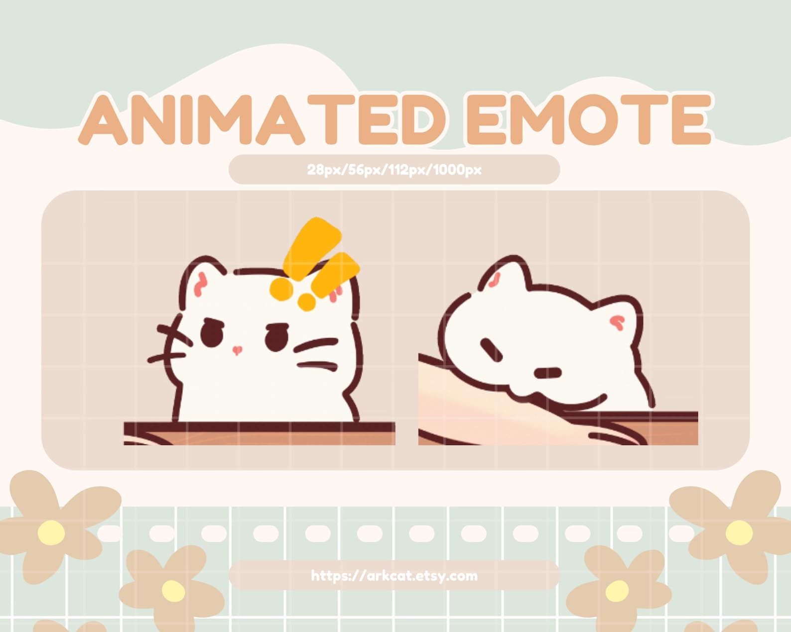 Cat Biting Hand Animated Emote – Streamer Graphics (digital Download - Etsy