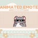 Thug Life Meme Emote – Animated Chinchilla Wearing Sunglasses for ...
