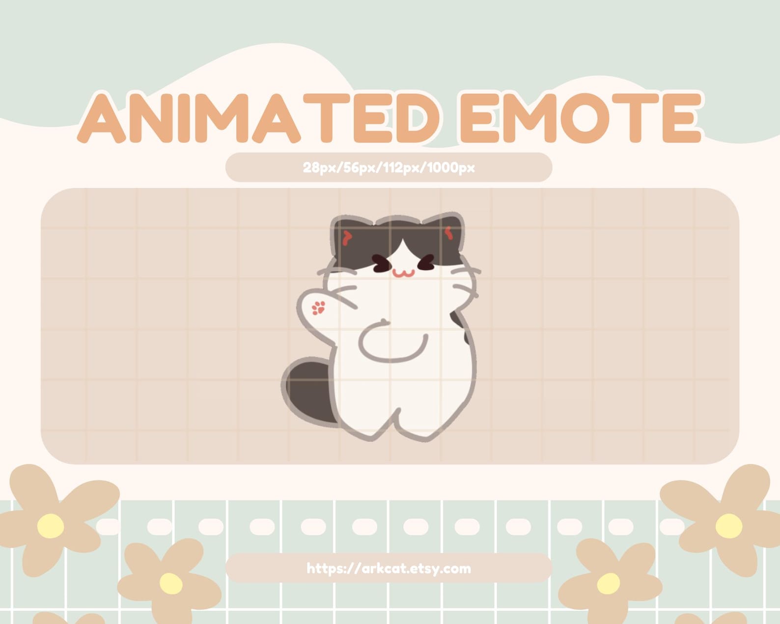 Dancing Cat Animated Emote – Meme Twitch Stream Overlay (GIF Digital ...
