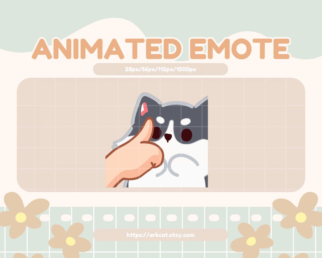 Animated Husky Boop Nose Emote: Twitch/discord Stream Overlay (GIF ...