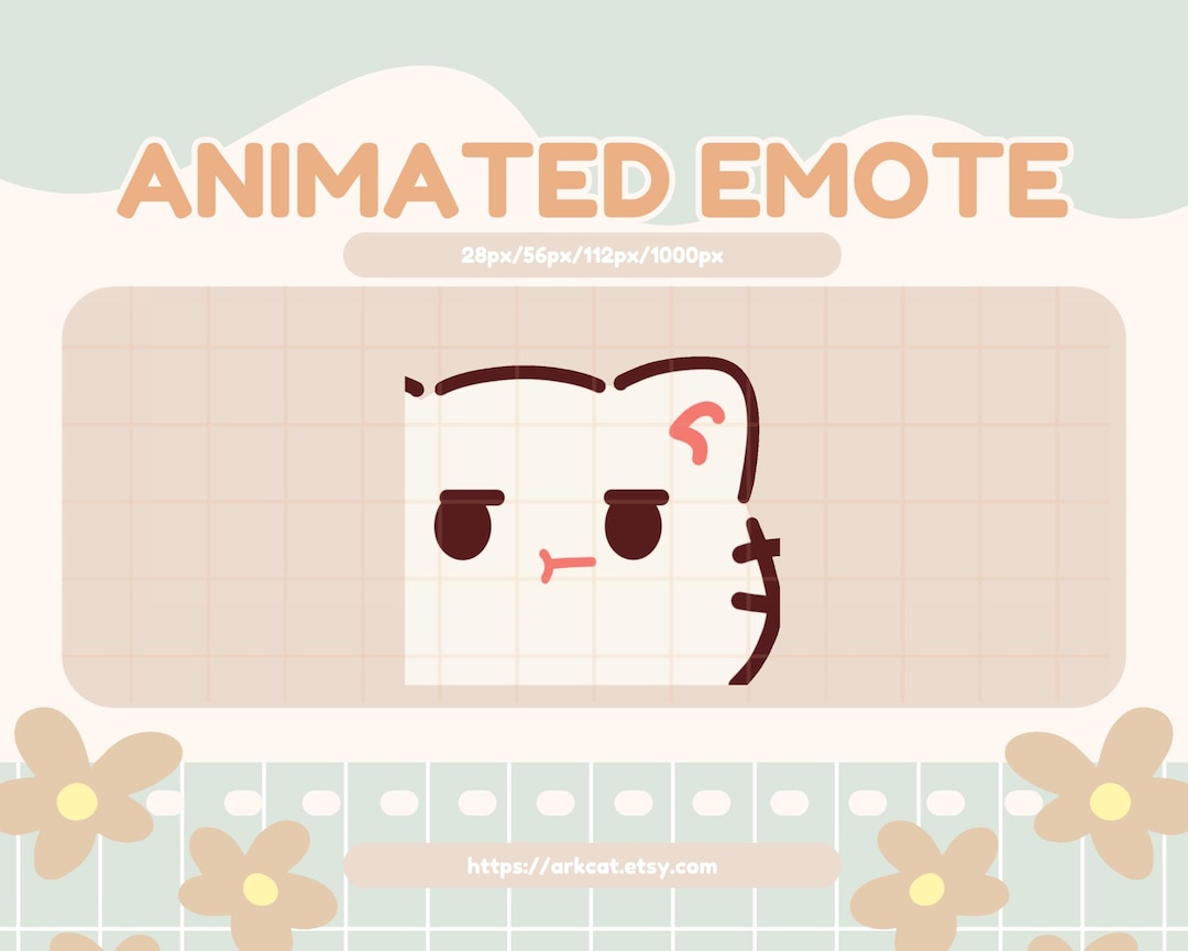 Sus Cat Animated Emote: Twitch, Discord, Youtube - Etsy