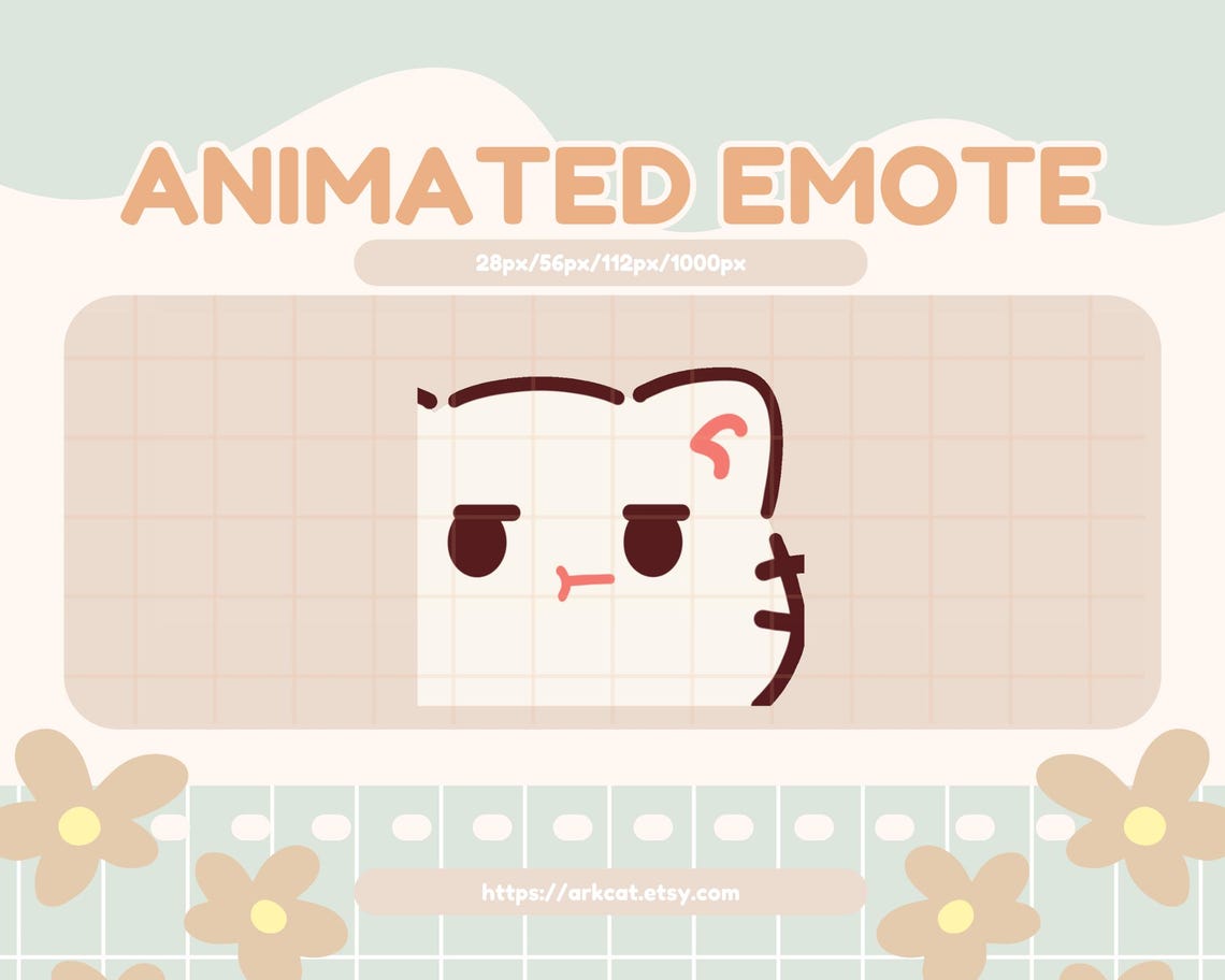 Sus Cat Animated Emote: Twitch, Discord, Youtube - Etsy