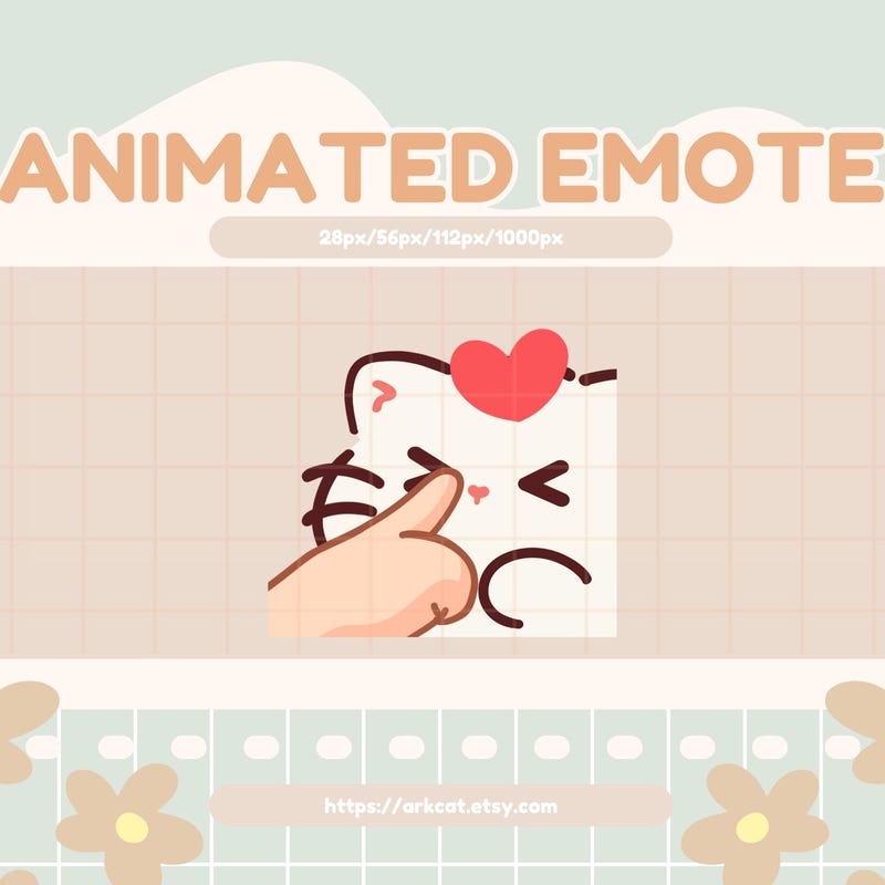 Boop Emote for Twitch - Etsy