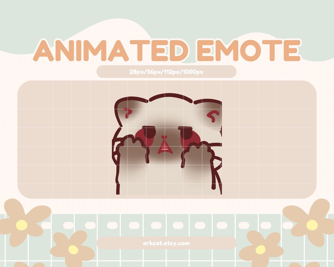 Animated Siamese Cat Emote – Frustrated Ugh GIF for Twitch Discord - Etsy
