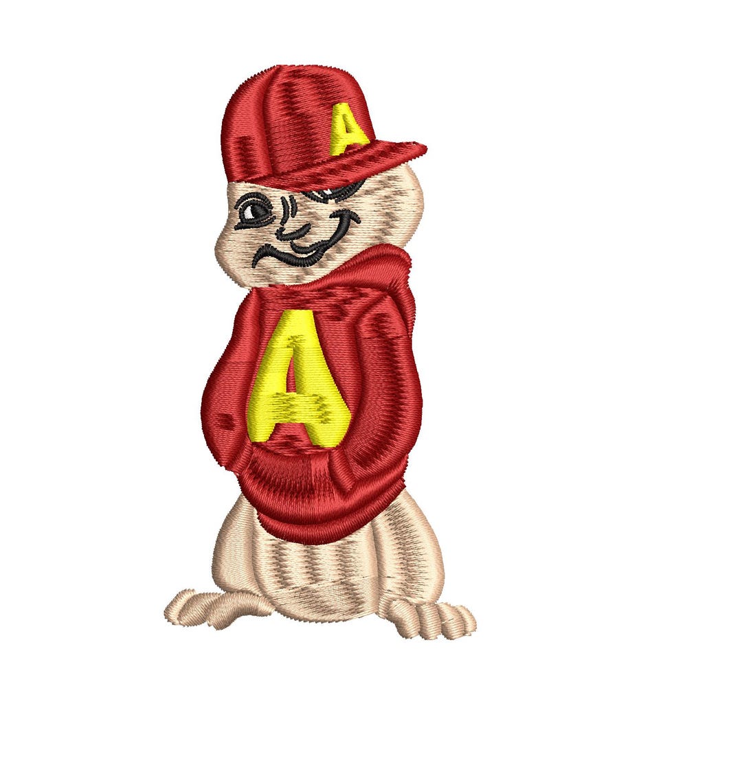 Alvin and the Chipmunks Embroidery Design - Etsy