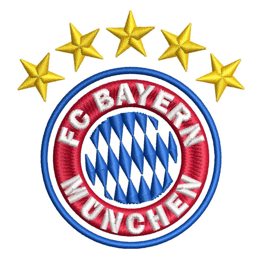 FC Bayern München Embroidery Design for Fan Products and Sports ...