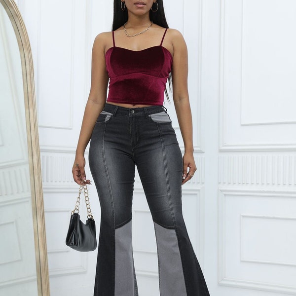 Open Crotch Jeans - Etsy