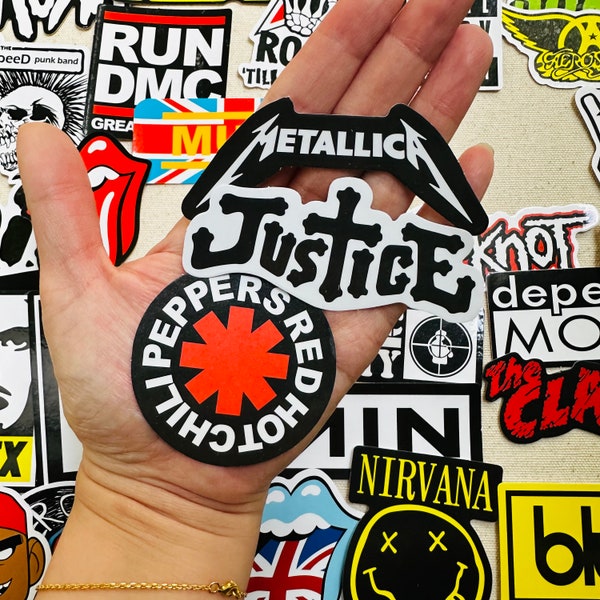 Rock Band Stickers - Etsy