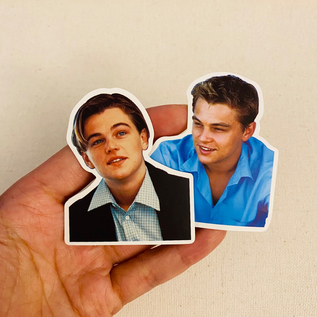 Leonardo Stickers Titanic Stickers Movie Actor Phone Laptop Decals ...
