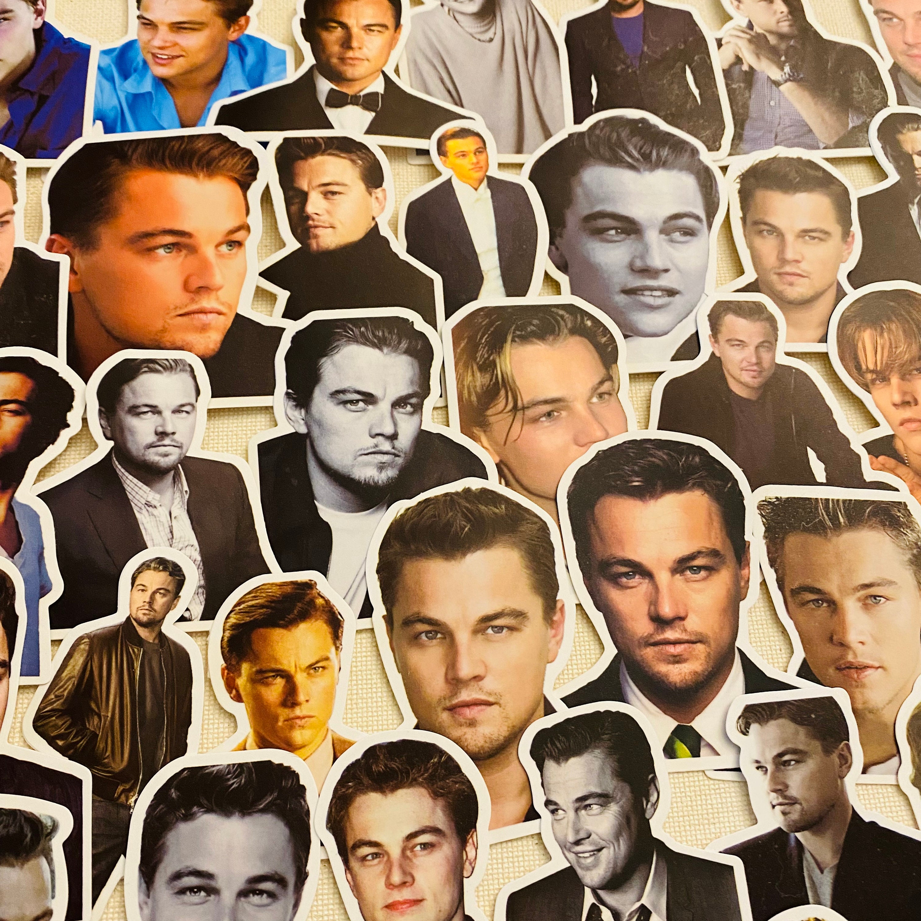 50pcs Leonardo Stickers Titanic Stickers Movie Actor Phone Laptop ...