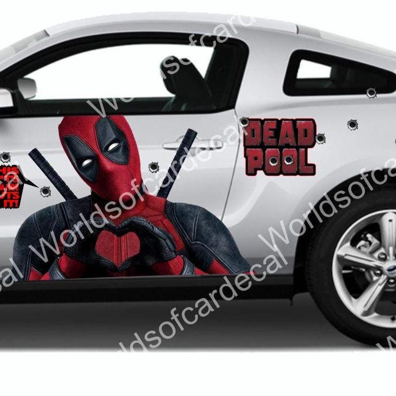 Deadpool Car Wrap - Etsy