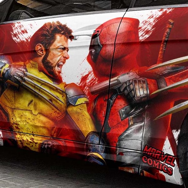 Deadpool Car Wrap - Etsy