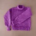 Oversize Sweater Knitting Pattern, XS-XXL Sized , Digital Download ...