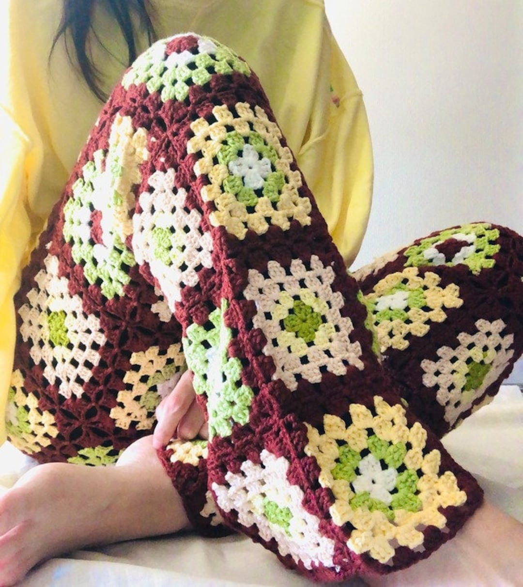 Granny Square Pants Pattern, Digital Download, ONLY Pattern - Etsy