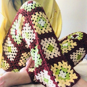 Granny Square Pants Pattern, Digital Download, ONLY Pattern - Etsy