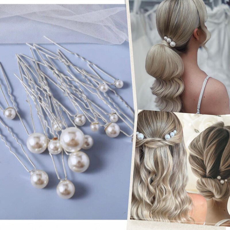 Pearl Hair Accessory - Etsy