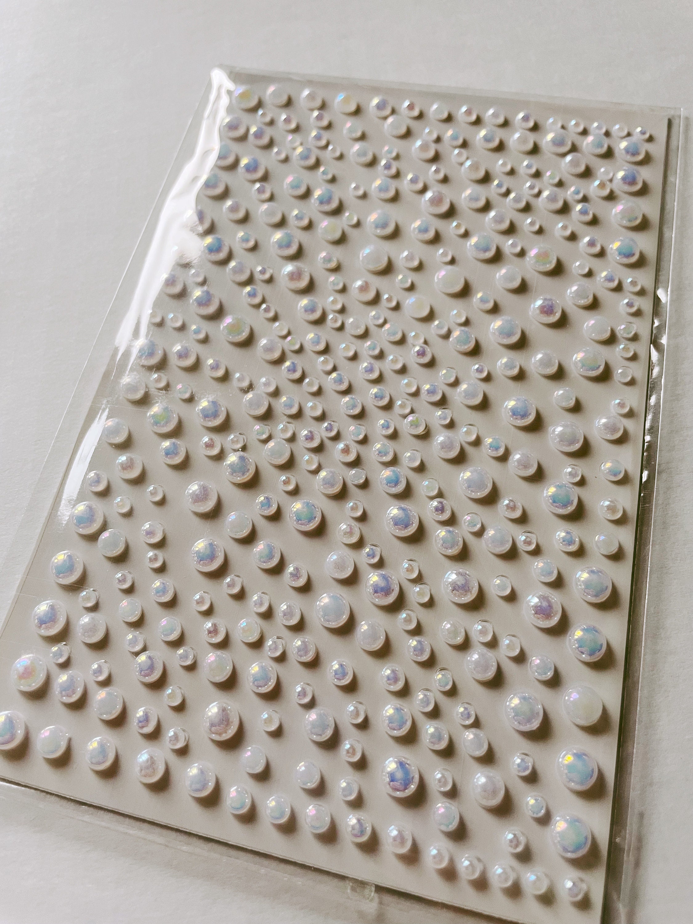 Wedding Craft Pearl Stickers for Crafting Flatback Stick on Pearls DIY ...