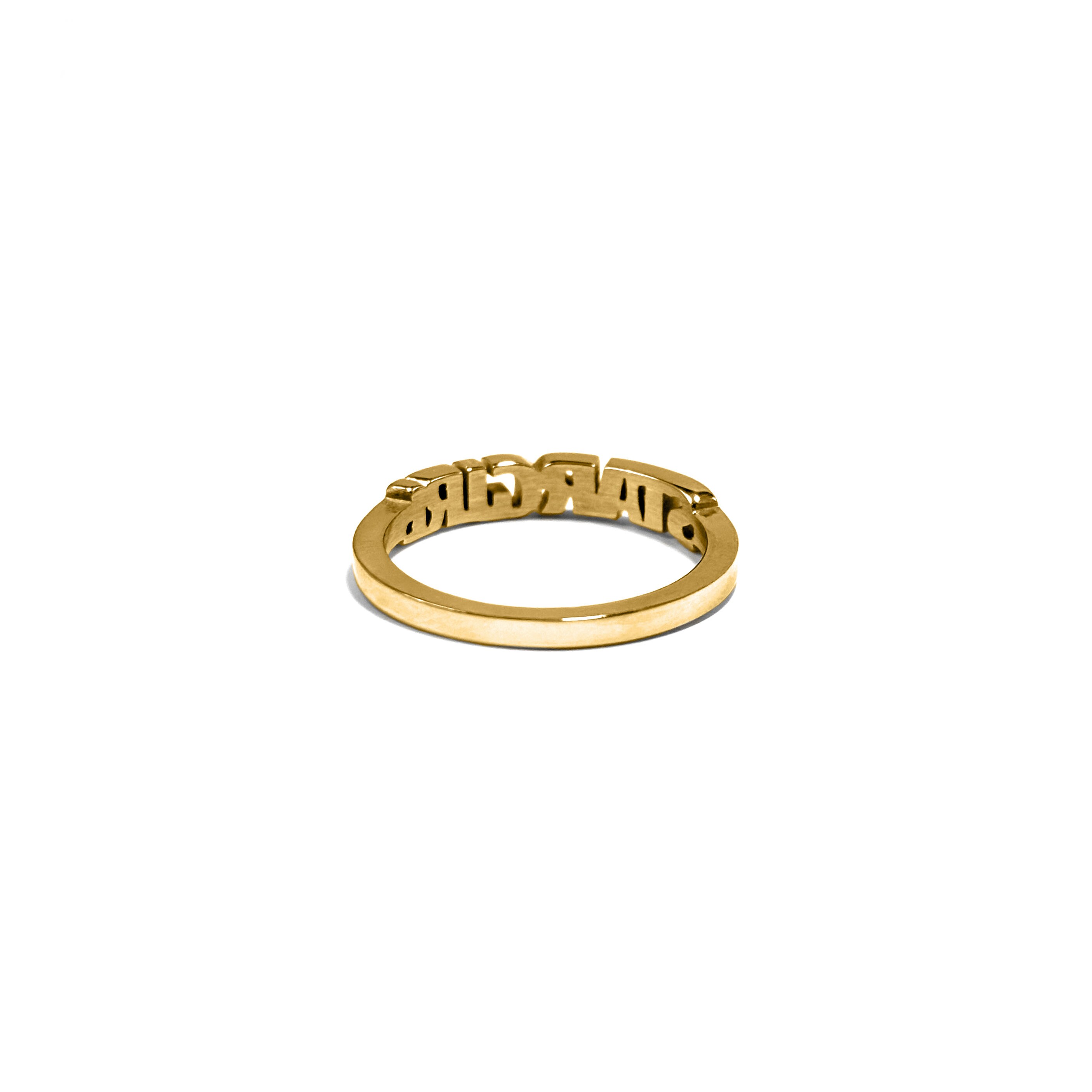The Weeknd 'STARGIRL' Ring Gold - Etsy