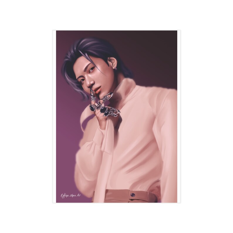 Shinee Lee Taemin Kpop Fan Art Print Gift, Kpop Merchandise, Wall Art ...