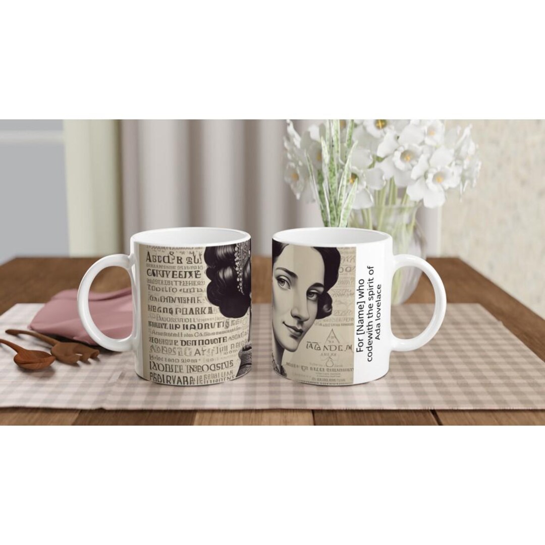 Personalized Ada Lovelace Mug Custom Name - Etsy