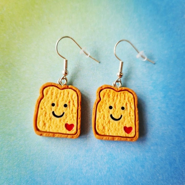 Toast Earrings - Etsy