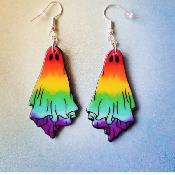 Rainbow Ghost Costume - Etsy