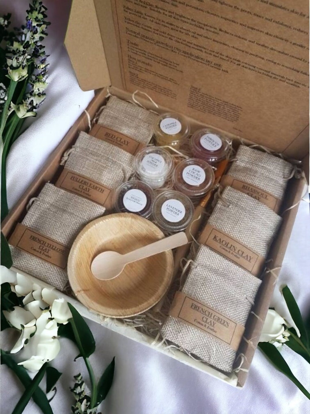 Luxury Extra Large Clay Mask Kit, Creat Your Own Diy/organic/eco ...