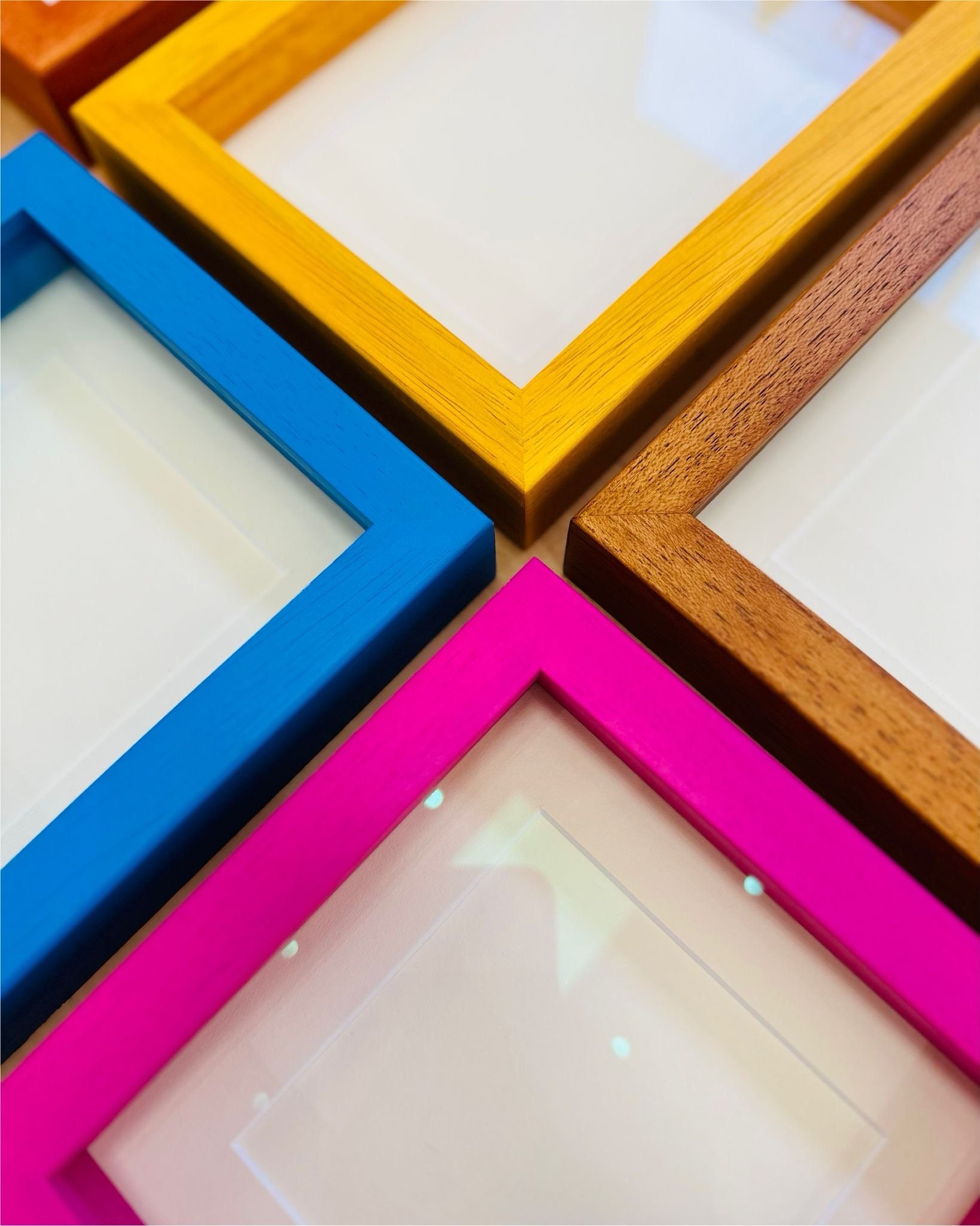 Shadow Box 3D Picture and Deco Frame Natural Wood Finished - Etsy