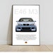 Set of 3 BMW M3 Posters E30 E46 E92 M3 Posters Set of 3 Digital ...