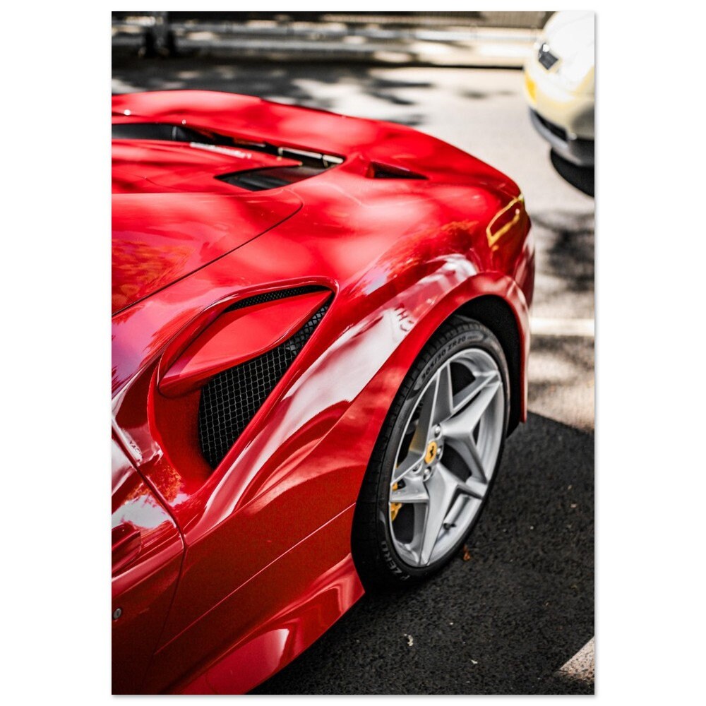 3 Posters Ferrari F8 Poster Set of 3 Wall Luxury Art Printable Poster ...