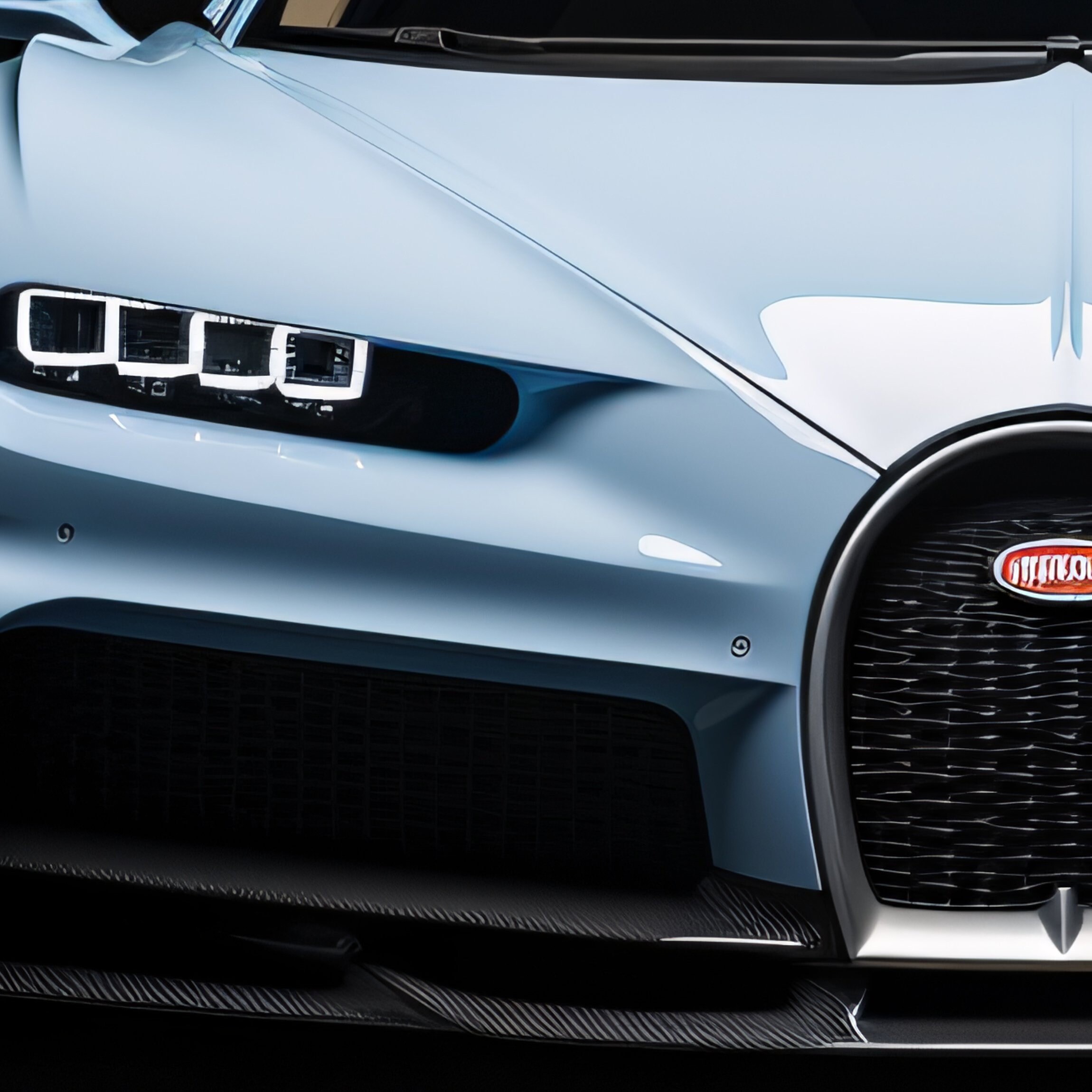 Poster Bugatti Chiron Print Hypercar Art Illustration Wall Art for Kids ...