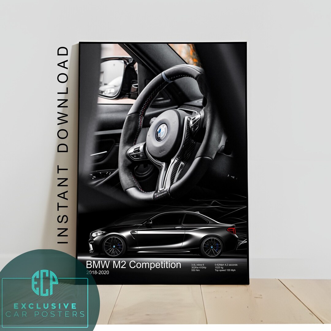 Poster BMW M2 Poster Car Art Illustration Wall Art for Kids - Etsy Australia
