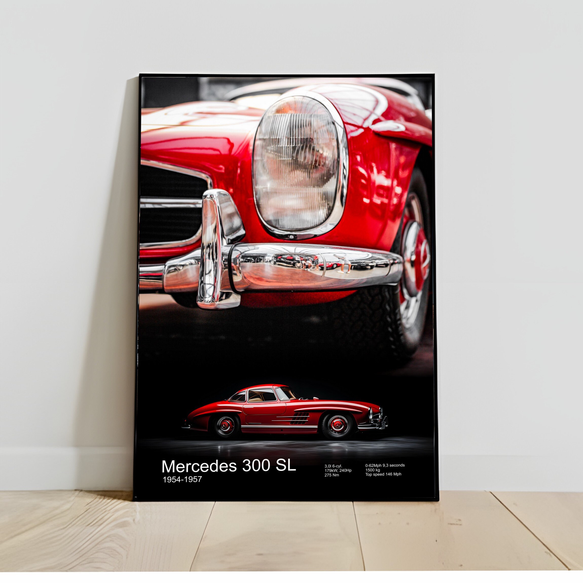 3 Posters Classic Mercedes Poster Set of 3 Wall Art Print - Etsy