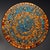 Colorful Mosaic Sipral Tempered Glass Round Wall Decor Art,sipral ...