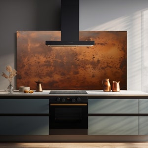 Tempered Glass Backsplash Tiles-stove Backsplash for Kitchen Splashback ...