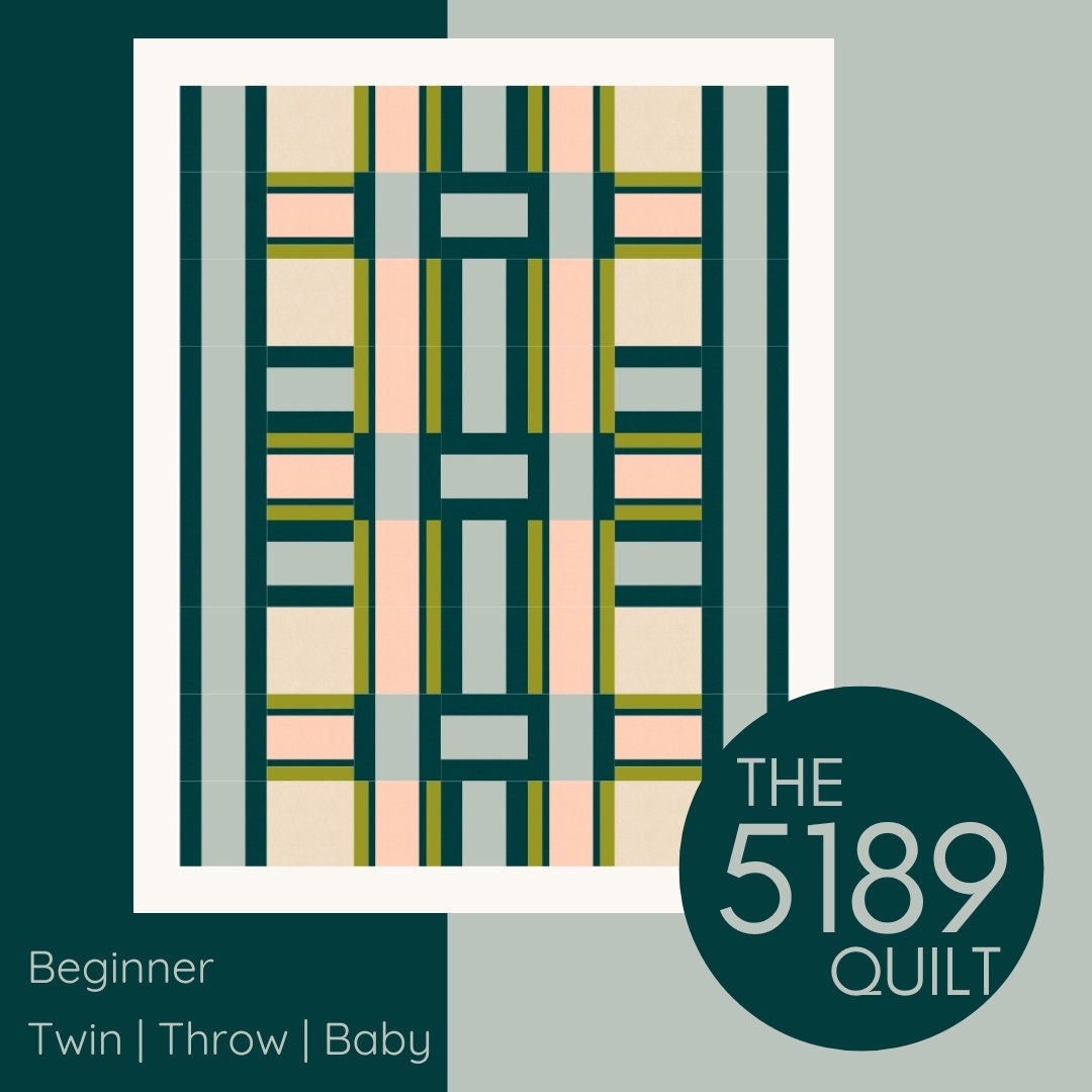 The 5189 Quilt PDF Quilt Pattern From Millie & Bun Designs - Etsy