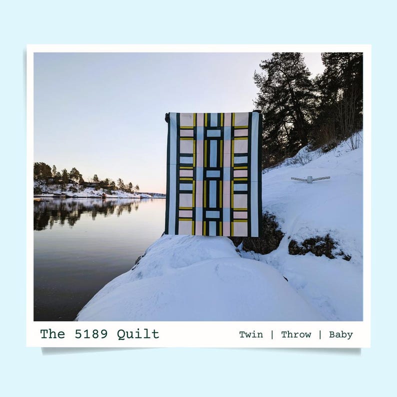 The 5189 Quilt - PDF Quilt Pattern From Millie & Bun Designs - Etsy