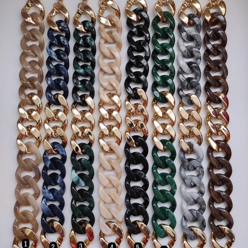 Acrylic Chain Purse Strap - Etsy