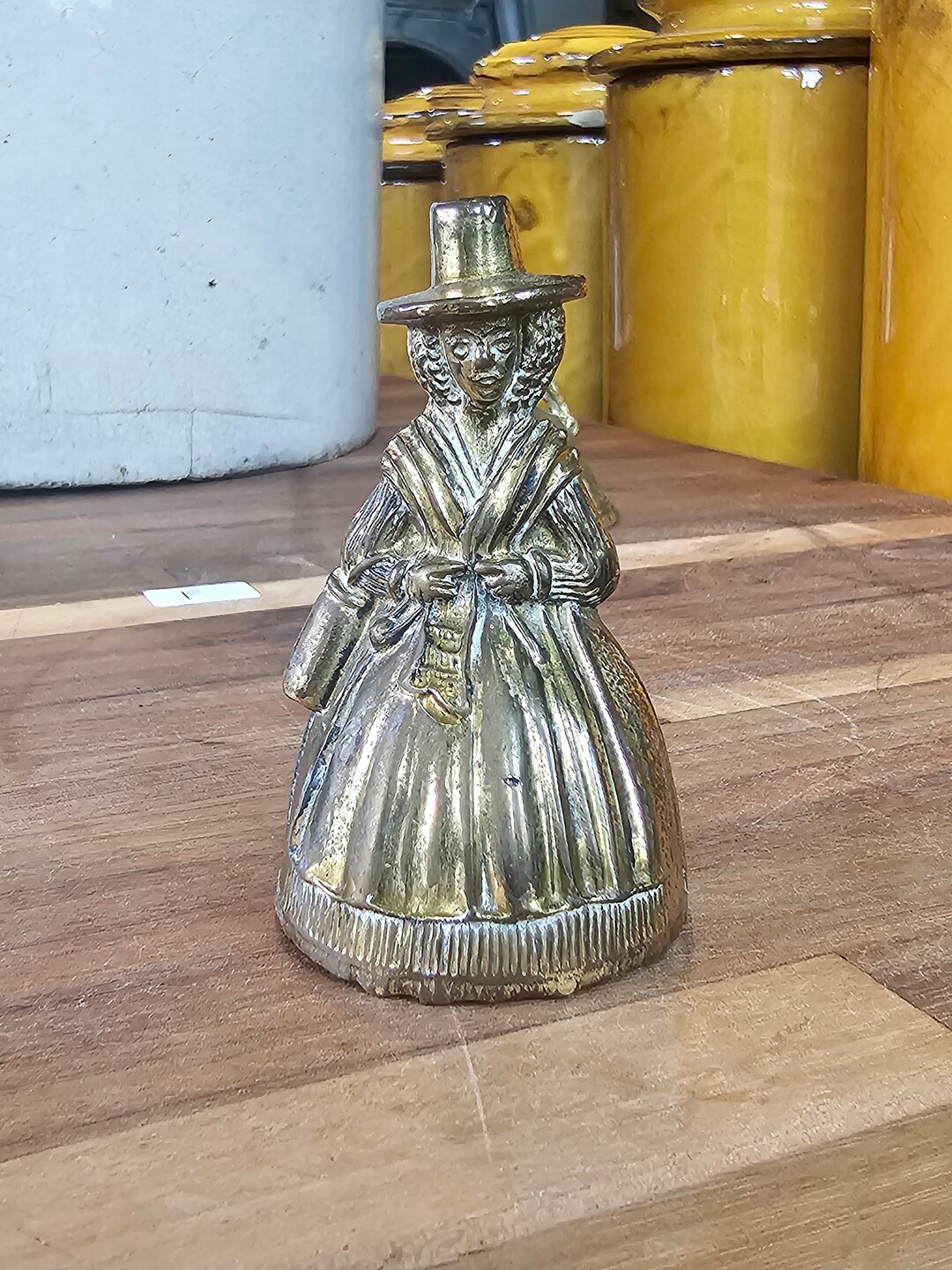 Vintage Small Jenny Jones Welsh Lady Brass Bell - Etsy