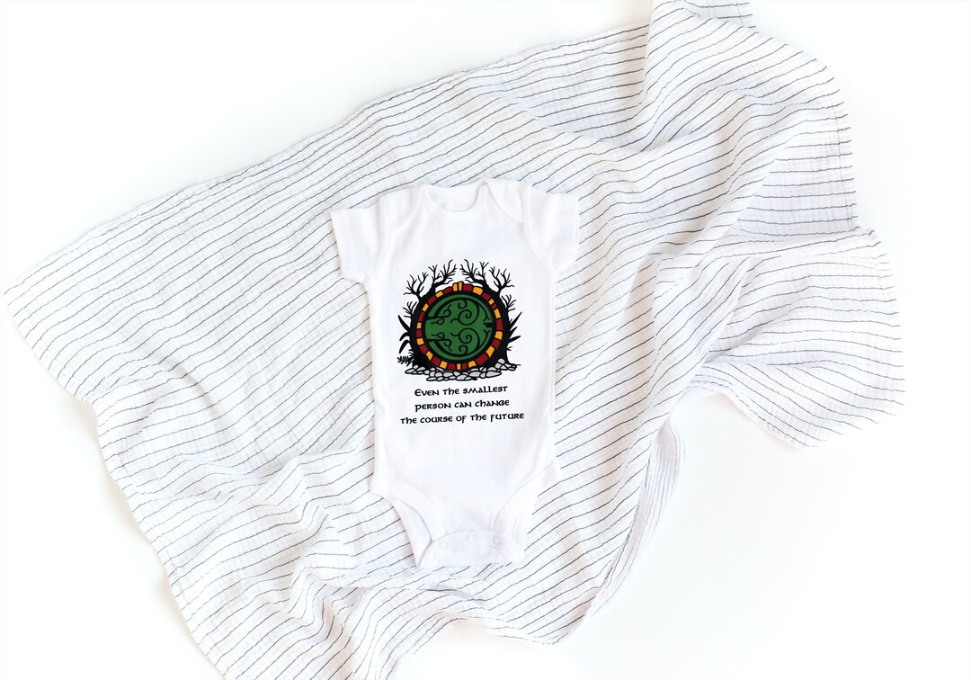Lord of the Rings Baby Bodysuit - Even the Smallest Person - Hobbit ...